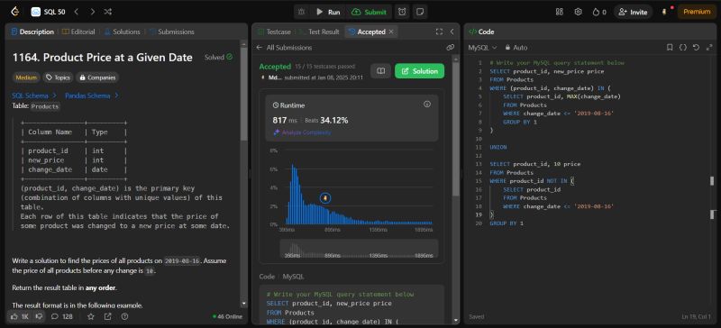 Mohammad Ammar on LinkedIn: #sqlchallenge #leetcode #databasemanagement ... Mohammad Ammar on LinkedIn: #sqlchallenge #leetcode #databasemanagement ...