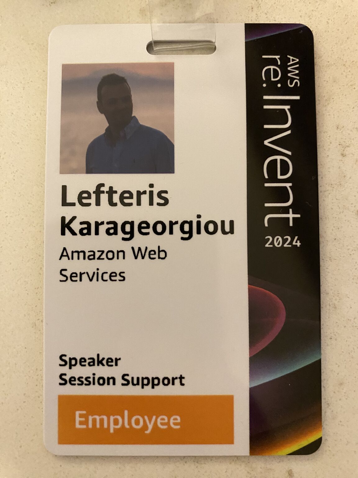 Lefteris Karageorgiou on LinkedIn: #reinvent2024 #reinvent Lefteris Karageorgiou on LinkedIn: #reinvent2024 #reinvent