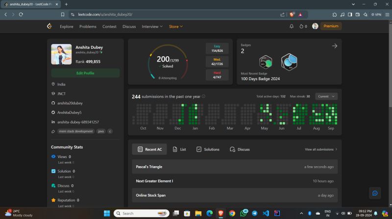 Anshita Dubey on LinkedIn: #java #leetcode #problemsolving # ... Anshita Dubey on LinkedIn: #java #leetcode #problemsolving # ...
