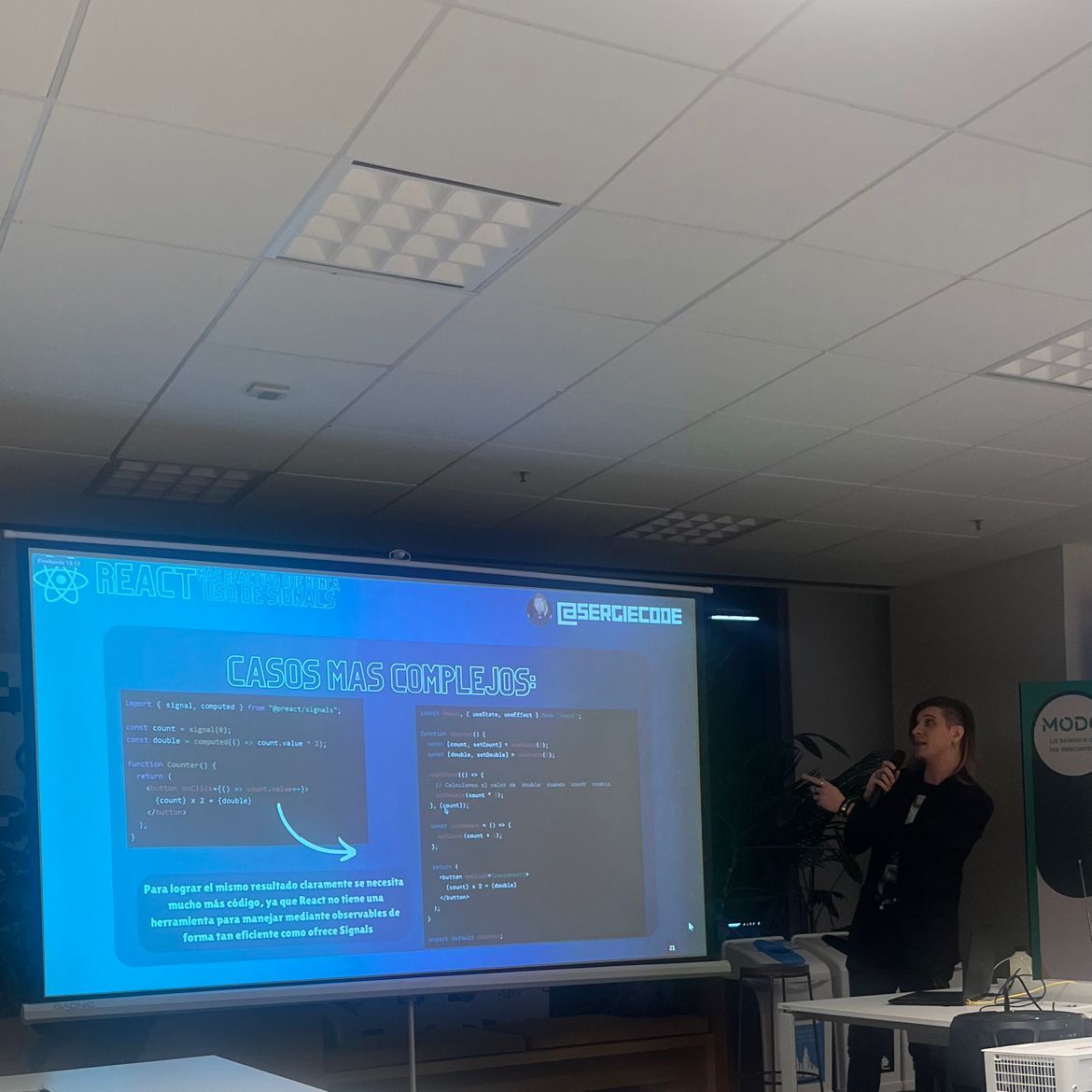 Sergie Code🧑🏼💻 en LinkedIn: #react #reactbuenosaires #modo #santander ... Sergie Code🧑🏼💻 en LinkedIn: #react #reactbuenosaires #modo #santander ...