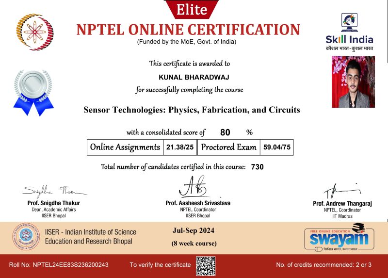 Kunal Bharadwaj on LinkedIn: #nptel #iitmadras #professionalgrowth # ... Kunal Bharadwaj on LinkedIn: #nptel #iitmadras #professionalgrowth # ...
