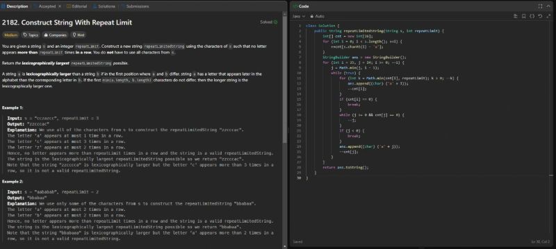 Riya Chaubey on LinkedIn: #100daysofcode #leetcode #problemsolving # ... Riya Chaubey on LinkedIn: #100daysofcode #leetcode #problemsolving # ...