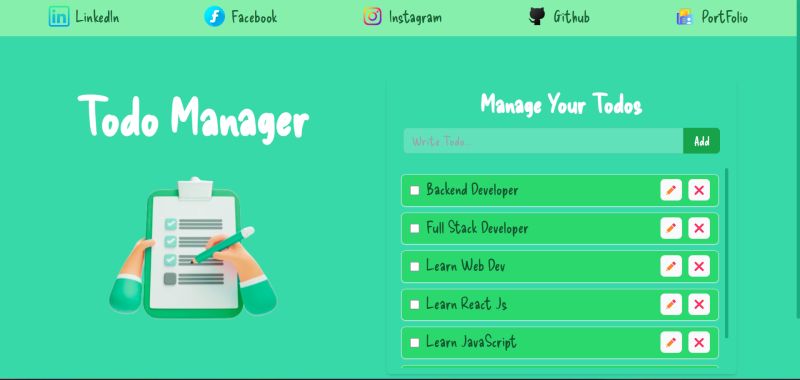 How to use React.js for Todo Manager | Abhishek Kumar posted on the ... How to use React.js for Todo Manager | Abhishek Kumar posted on the ...