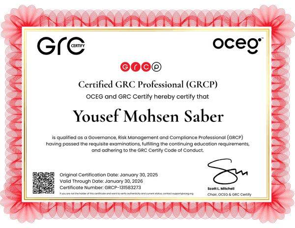 Yousef Mohsen on LinkedIn: #grc #riskmanagement #compliance # ... Yousef Mohsen on LinkedIn: #grc #riskmanagement #compliance # ...