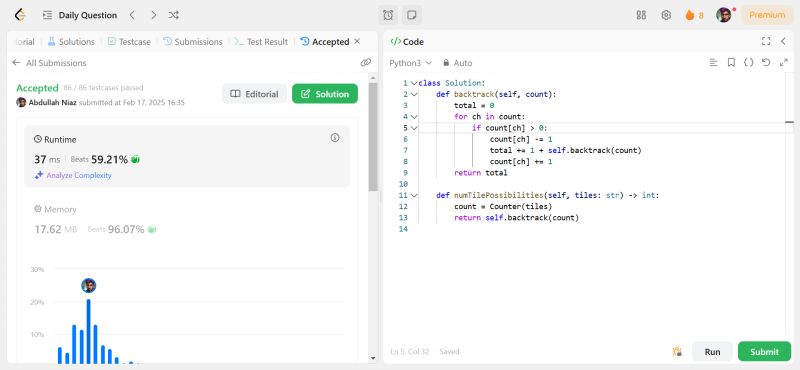 #leetcode #coding #problemsolving #backtracking #algorithms #python ... #leetcode #coding #problemsolving #backtracking #algorithms #python ...