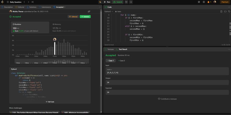 Join the LeetCode Challenge - Day 15 | Muthu Thevar posted on the topic ... Join the LeetCode Challenge - Day 15 | Muthu Thevar posted on the topic ...