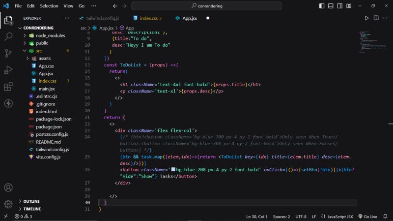 Aditya Arya on LinkedIn: Learnt About Conditional Rendering in React ... Aditya Arya on LinkedIn: Learnt About Conditional Rendering in React ...