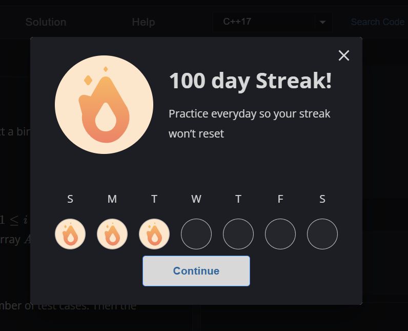 Shreya Chaudhary on LinkedIn: #codingjourney #100daysofcode #codechef # ... Shreya Chaudhary on LinkedIn: #codingjourney #100daysofcode #codechef # ...