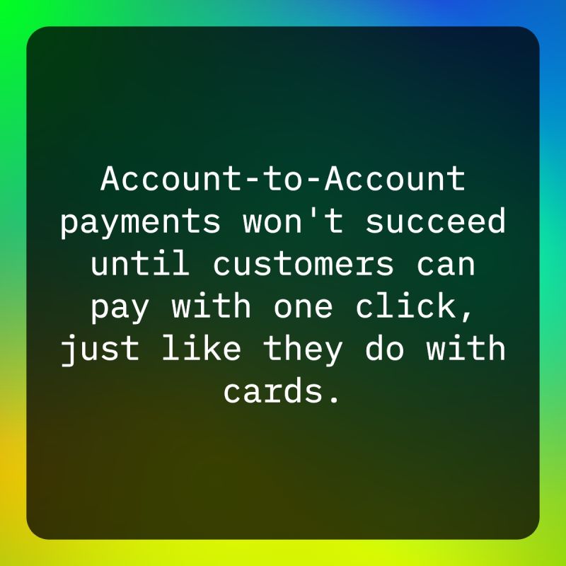 🔐 Why one-click payment are important in A2A as well, like card ... 🔐 Why one-click payment are important in A2A as well, like card ...