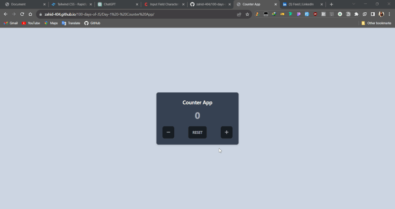 Zahid Mohammad on LinkedIn: #100daysofjavascript #javascript # ... Zahid Mohammad on LinkedIn: #100daysofjavascript #javascript # ...