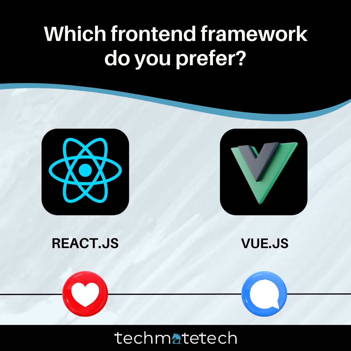 #reactjs #vuejs #frontenddevelopment #webdevelopment #techmatetech ... #reactjs #vuejs #frontenddevelopment #webdevelopment #techmatetech ...