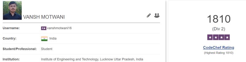 VANSH MOTWANI on LinkedIn: #competitiveprogramming #codeforces # ... VANSH MOTWANI on LinkedIn: #competitiveprogramming #codeforces # ...