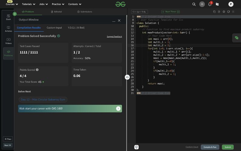 Pranshu Jadaun on LinkedIn: #geekstreak2024 #codingchallenge #dsa # ... Pranshu Jadaun on LinkedIn: #geekstreak2024 #codingchallenge #dsa # ...