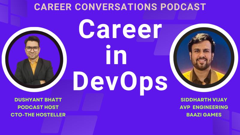 Siddharth Vijay on LinkedIn: #devops #techcareers #podcastlaunch # ... Siddharth Vijay on LinkedIn: #devops #techcareers #podcastlaunch # ...