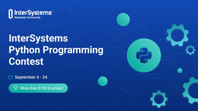 InterSystems Developer Community on LinkedIn: #python #iriscontest InterSystems Developer Community on LinkedIn: #python #iriscontest