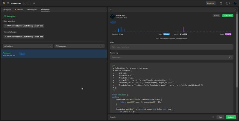 AKSHAT ROY on LinkedIn: #100daysofcode #leetcode #algorithm # ... AKSHAT ROY on LinkedIn: #100daysofcode #leetcode #algorithm # ...