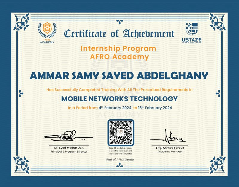 Ammar Sami on LinkedIn: Excited to share that I've successfully ... Ammar Sami on LinkedIn: Excited to share that I've successfully ...