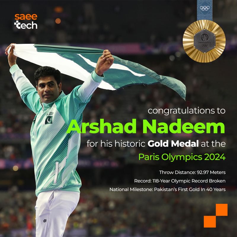 SAEE Technology Solutions on LinkedIn: #arshadnadeem #olympics2024 # ... SAEE Technology Solutions on LinkedIn: #arshadnadeem #olympics2024 # ...