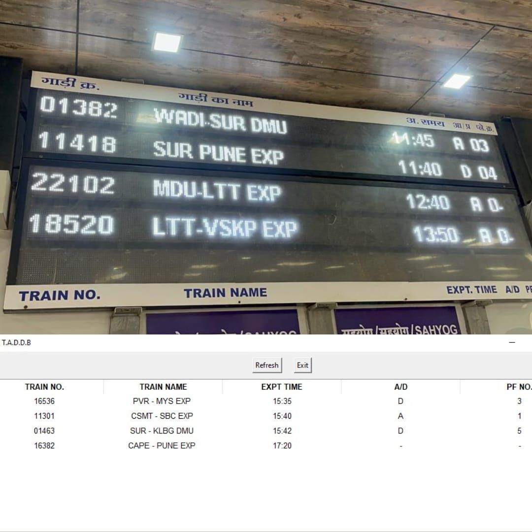 New feature of T.A.D.D.: data refresh button for trains | Raj Mhamane ... New feature of T.A.D.D.: data refresh button for trains | Raj Mhamane ...