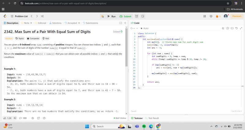 #100daysofcode #codingchallenge #leetcode #java #problemsolving ... #100daysofcode #codingchallenge #leetcode #java #problemsolving ...
