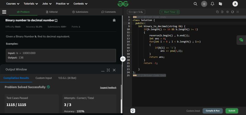 Aarya Shrivaastava on LinkedIn: #drgviswanathan #cplusplus #gfg # ... Aarya Shrivaastava on LinkedIn: #drgviswanathan #cplusplus #gfg # ...