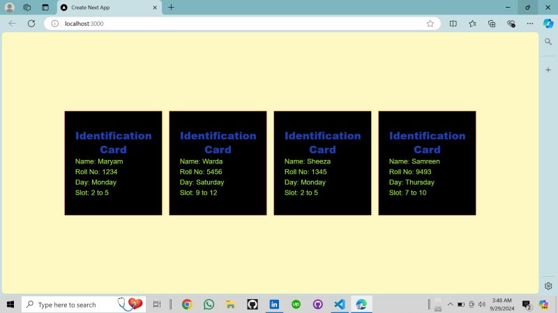 Maryam Faizan on LinkedIn: 🌟 **Learning Props in Next.js ** 🌟 Today, I ... Maryam Faizan on LinkedIn: 🌟 **Learning Props in Next.js ** 🌟 Today, I ...
