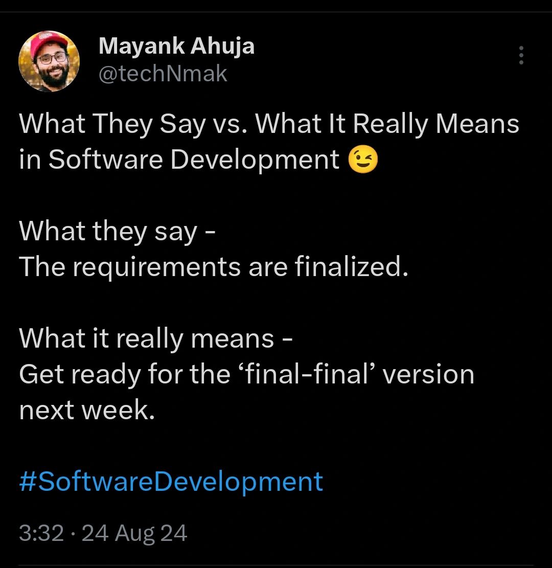 Mayank Ahuja on LinkedIn: #softwaredevelopment #coding #programming # ... Mayank Ahuja on LinkedIn: #softwaredevelopment #coding #programming # ...