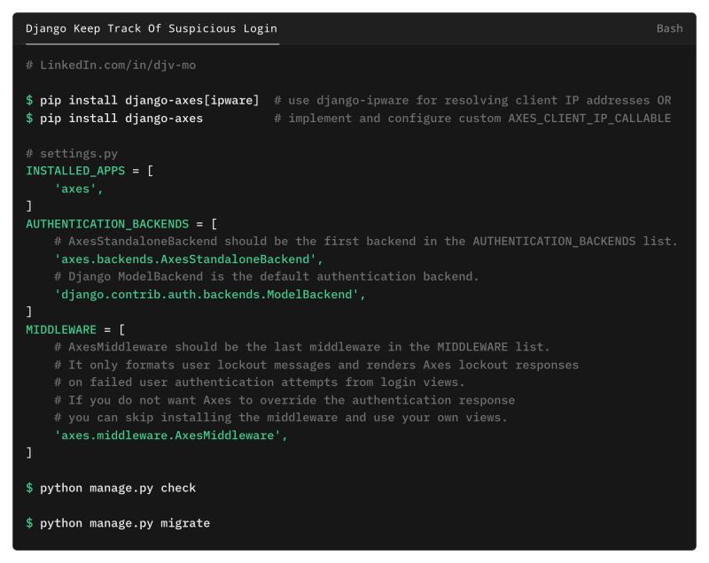 mohamed ali on LinkedIn: #python #django #security #bruteforce #attack ... mohamed ali on LinkedIn: #python #django #security #bruteforce #attack ...