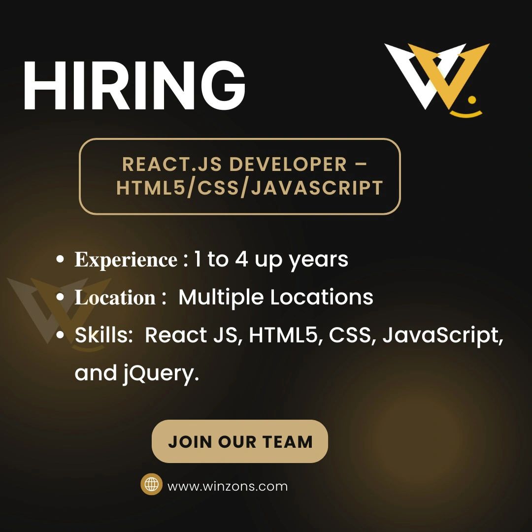 pratik sutariya on LinkedIn: #jobseekers #html #css #java #reactjs # ... pratik sutariya on LinkedIn: #jobseekers #html #css #java #reactjs # ...