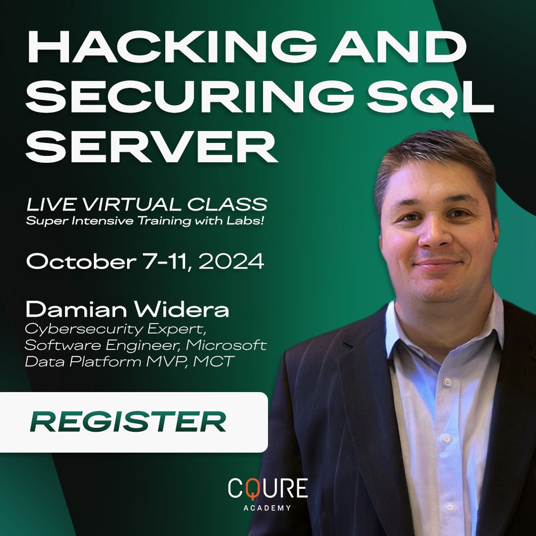 CQURE Academy on LinkedIn: #cybersecurity #sql #cqure #staycqure # ... CQURE Academy on LinkedIn: #cybersecurity #sql #cqure #staycqure # ...