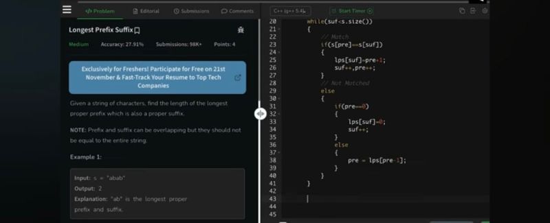 Day 40 of DSA in C++ Challenge | Vidushi Sharma posted on the topic ... Day 40 of DSA in C++ Challenge | Vidushi Sharma posted on the topic ...