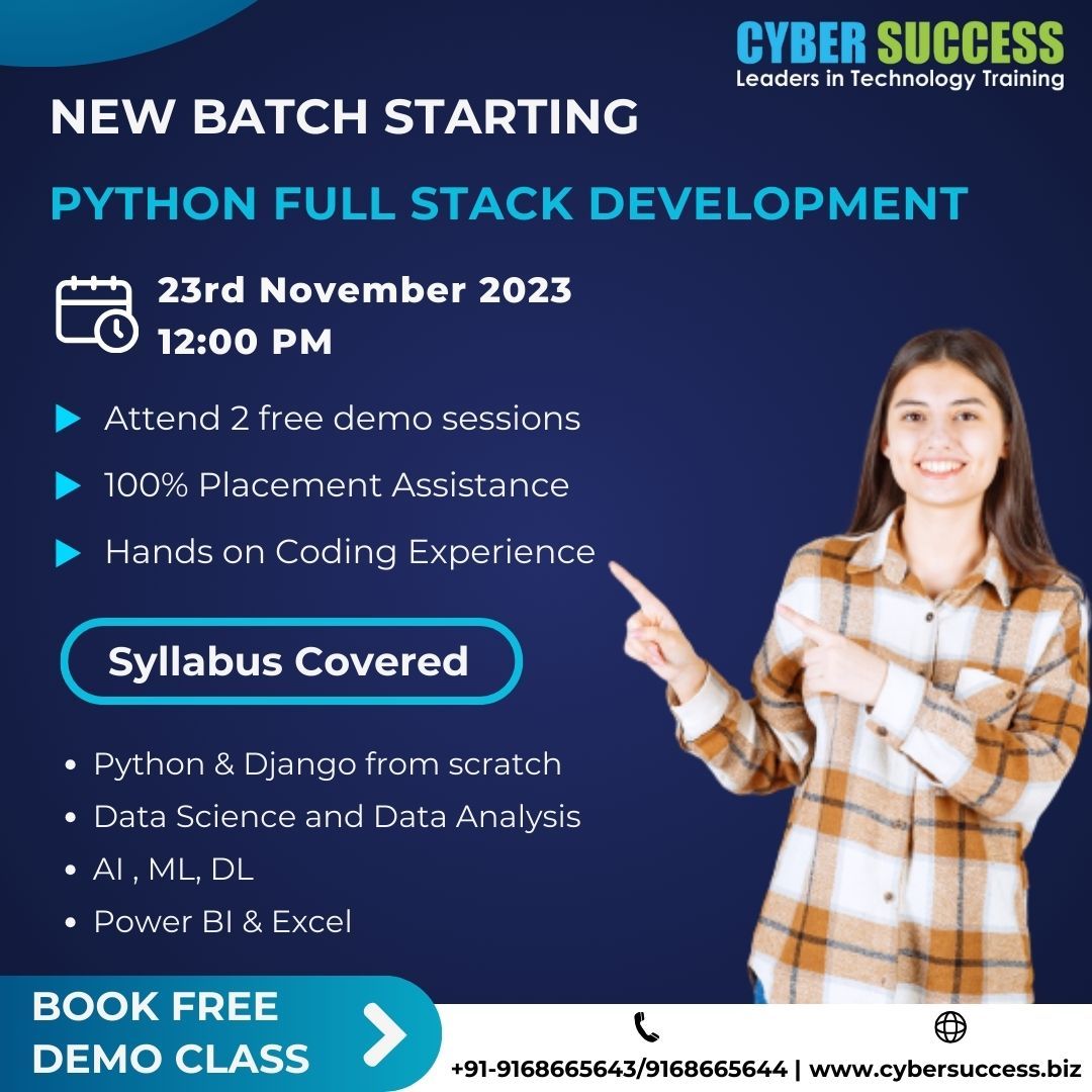 Learn Python Full Stack Development with Cyber Success | Ritesh Naidu ... Learn Python Full Stack Development with Cyber Success | Ritesh Naidu ...