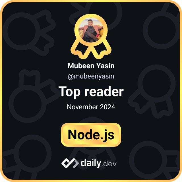 Muhammad Mubeen Yasin on LinkedIn: #learningneverstops #nodejs # ... Muhammad Mubeen Yasin on LinkedIn: #learningneverstops #nodejs # ...