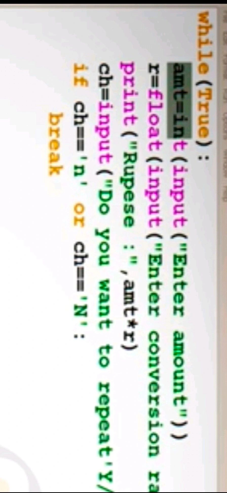 Abhishek Gupta on LinkedIn: python code while loop in python Abhishek Gupta on LinkedIn: python code while loop in python