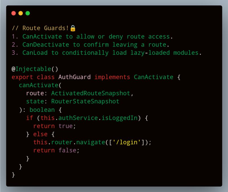 How to Optimize Routing with Route Guards | π΅πππππΊπππ π²πΊππΊππ»πΊπ posted ... How to Optimize Routing with Route Guards | π΅πππππΊπππ π²πΊππΊππ»πΊπ posted ...