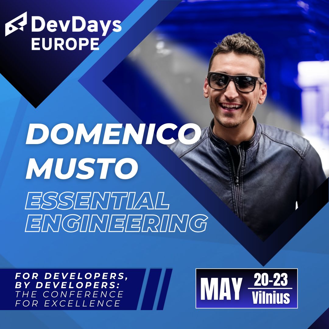 DevDays Europe Conference on LinkedIn: 🚀 Unlock the secrets to building ... DevDays Europe Conference on LinkedIn: 🚀 Unlock the secrets to building ...