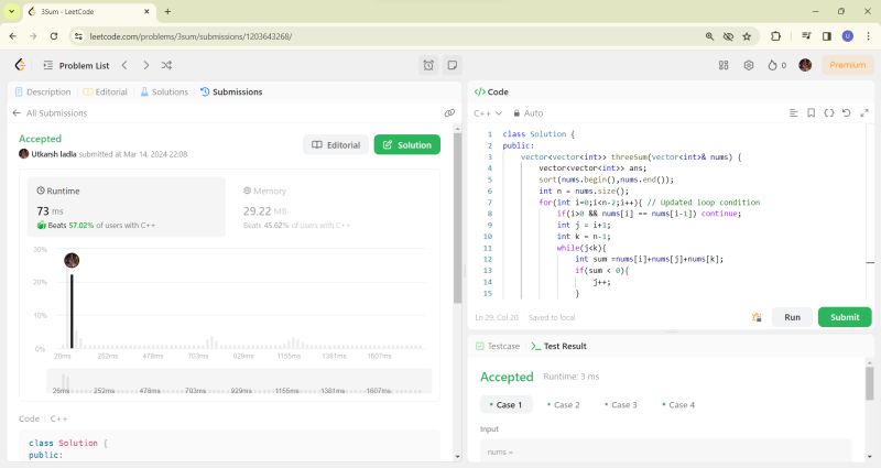 Day 76 of #100daysofcodechallenge: Algorithm Mastery | Utkarsh Ladla ... Day 76 of #100daysofcodechallenge: Algorithm Mastery | Utkarsh Ladla ...