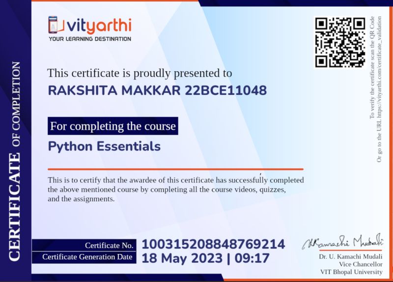 Rakshita Makkar on LinkedIn: #python #pythonprogramminglanguage # ... Rakshita Makkar on LinkedIn: #python #pythonprogramminglanguage # ...