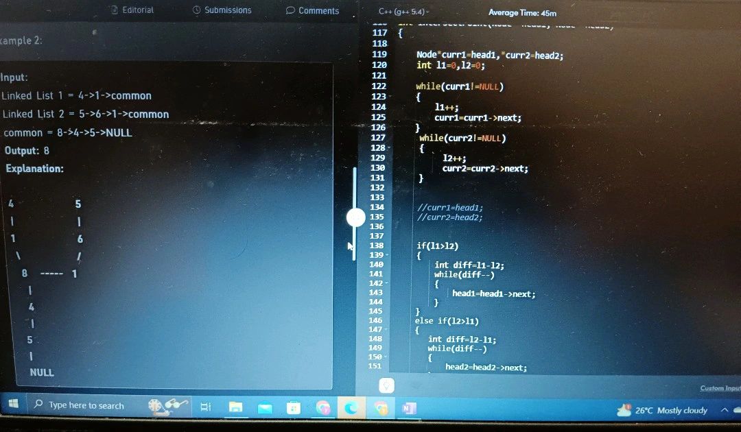 Yashi Srivastava on LinkedIn: #36thdayofcode #dsa #linkedlist #coderarmy Yashi Srivastava on LinkedIn: #36thdayofcode #dsa #linkedlist #coderarmy