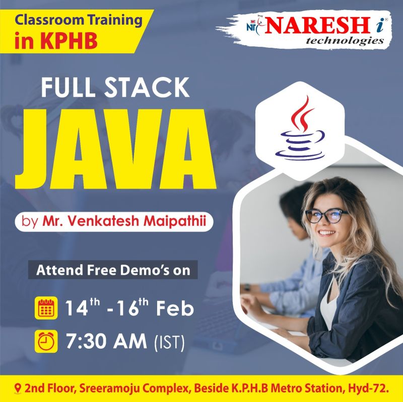 Naresh i Technologies on LinkedIn: #fullstackjava #corejava #java # ... Naresh i Technologies on LinkedIn: #fullstackjava #corejava #java # ...
