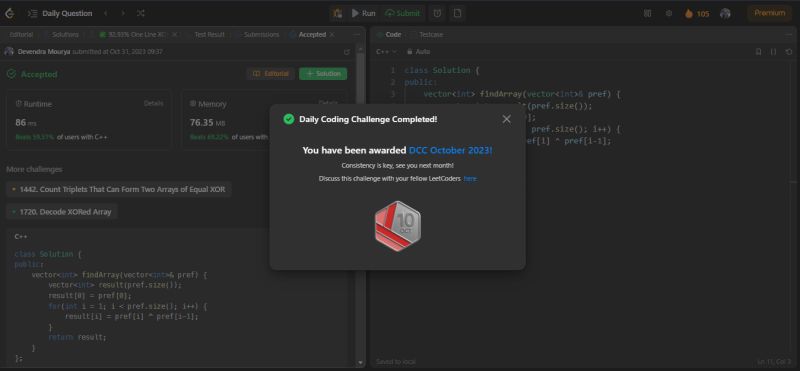 Devendra Mourya on LinkedIn: #leetcode #dccbadge #codingchallenge # ... Devendra Mourya on LinkedIn: #leetcode #dccbadge #codingchallenge # ...