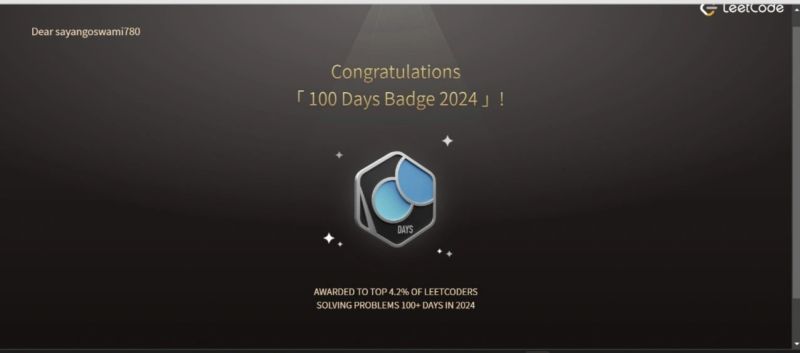 Sayan Goswami on LinkedIn: #leetcode #codingjourney Sayan Goswami on LinkedIn: #leetcode #codingjourney