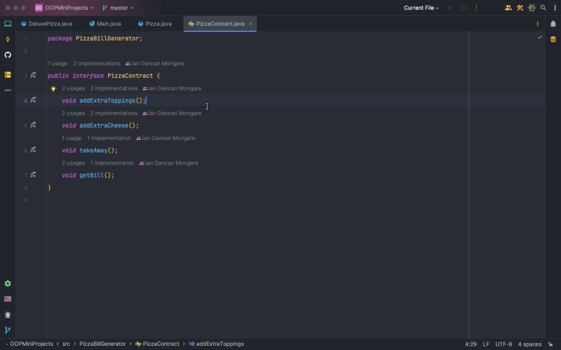 #100daysofcode #java #coding #pizzaapp #100daysofcodechallenge | Ian Dancan #100daysofcode #java #coding #pizzaapp #100daysofcodechallenge | Ian Dancan