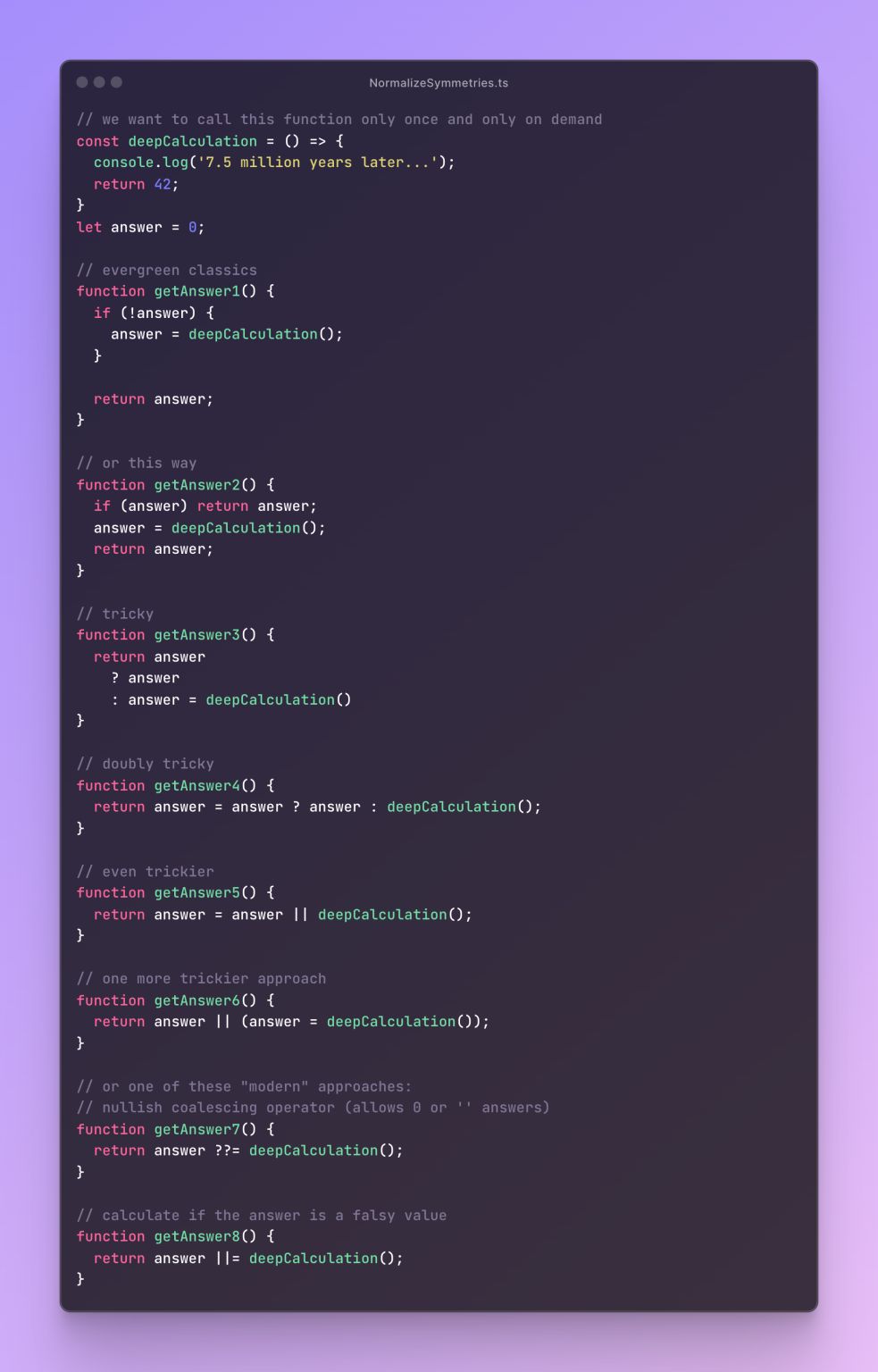Oleksandr Spirin on LinkedIn: #javascript #nodejs #cleancode # ... Oleksandr Spirin on LinkedIn: #javascript #nodejs #cleancode # ...