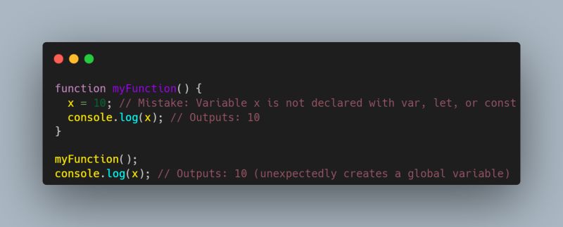 Avoid Unintentional Global Variables in JavaScript | Abdullah Imran ... Avoid Unintentional Global Variables in JavaScript | Abdullah Imran ...