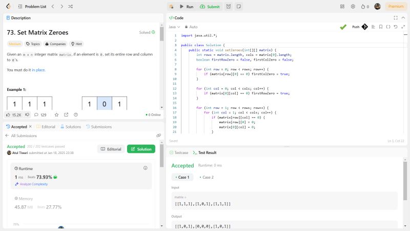 Atul Tiwari on LinkedIn: #dsa #codingjourney #leetcode #problemsolving ... Atul Tiwari on LinkedIn: #dsa #codingjourney #leetcode #problemsolving ...