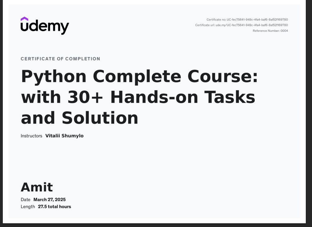 #python #udemy #coding #problemsolving #learningbydoing #programming ... #python #udemy #coding #problemsolving #learningbydoing #programming ...