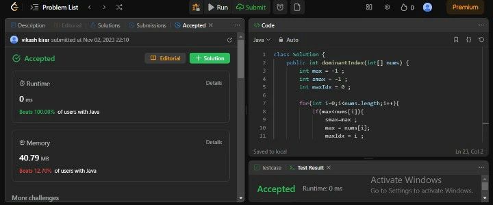Vikash Kirar on LinkedIn: Day 16/100 of the edSlash DSA Challenge on ... Vikash Kirar on LinkedIn: Day 16/100 of the edSlash DSA Challenge on ...