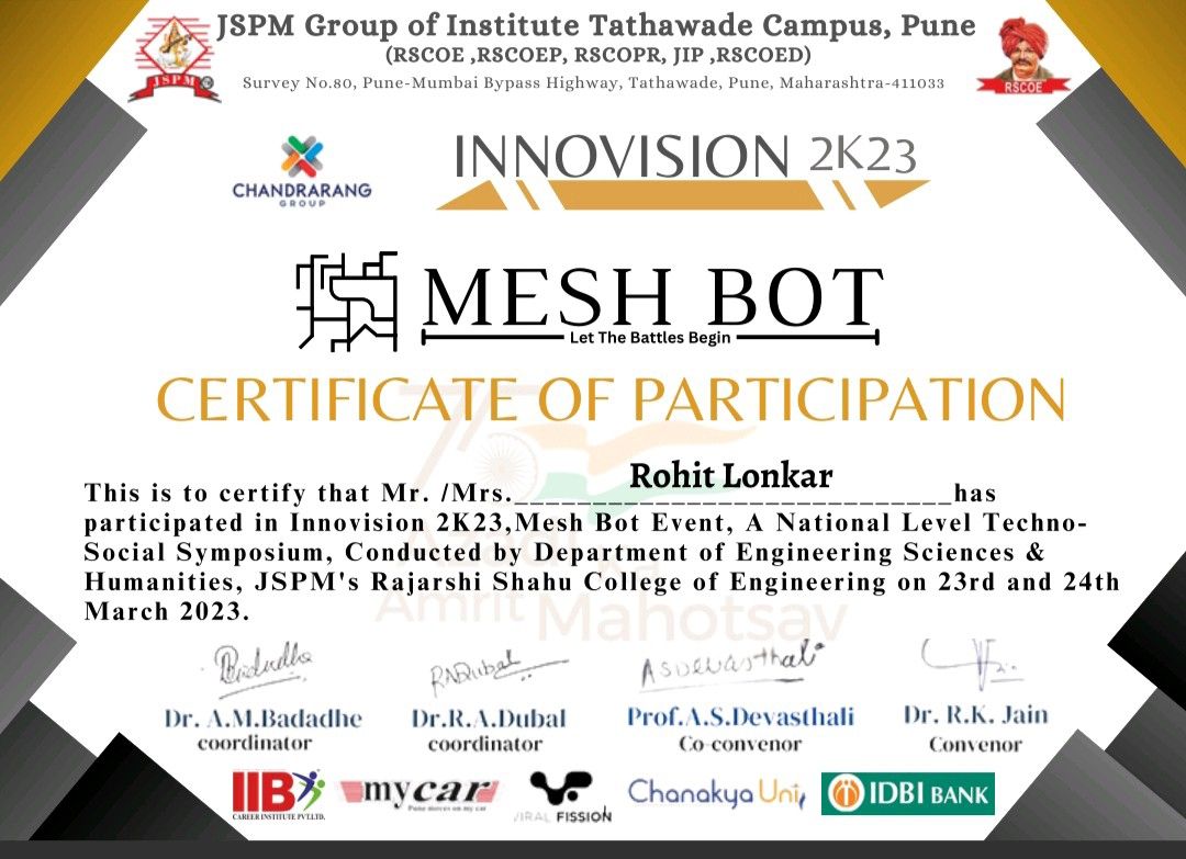 ROHIT LONKAR on LinkedIn: #jspm #innovision ROHIT LONKAR on LinkedIn: #jspm #innovision