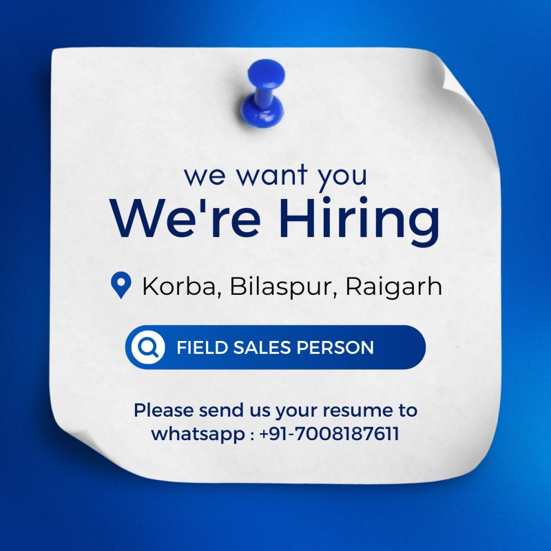 Abhijit Tripathy on LinkedIn: #korba #bilaspur #raigarh #hiring #sales ... Abhijit Tripathy on LinkedIn: #korba #bilaspur #raigarh #hiring #sales ...